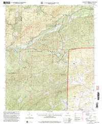 Hi-Res Interactive Map of Clairmont Springs, Clay County, AL in 2001 | Pastmaps